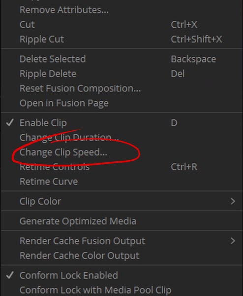 Change Clip Speed In DaVinci Resolve 18 JayAreTV