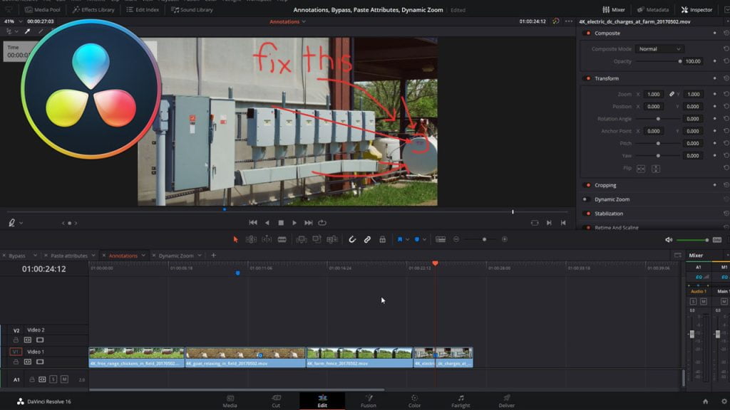 5 DaVinci Resolve Tips for moving video - JayAreTV