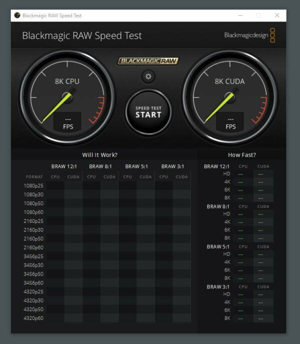 Blackmagic RAW Speed Test now available for Windows and Linux - JayAreTV