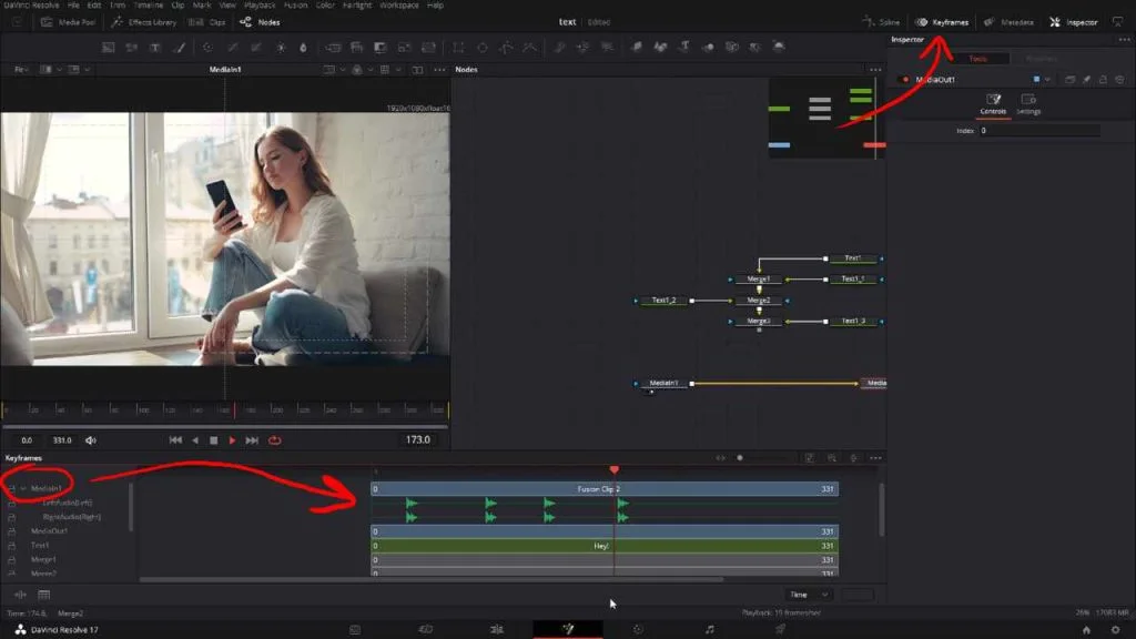 Texting effect made in DaVinci Resolve - JayAreTV