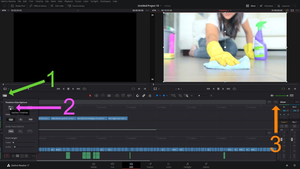 Tips to edit quicker in DaVinci Resolve 17 - JayAreTV