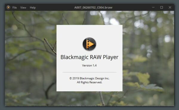 Blackmagic RAW player now available for Windows - JayAreTV