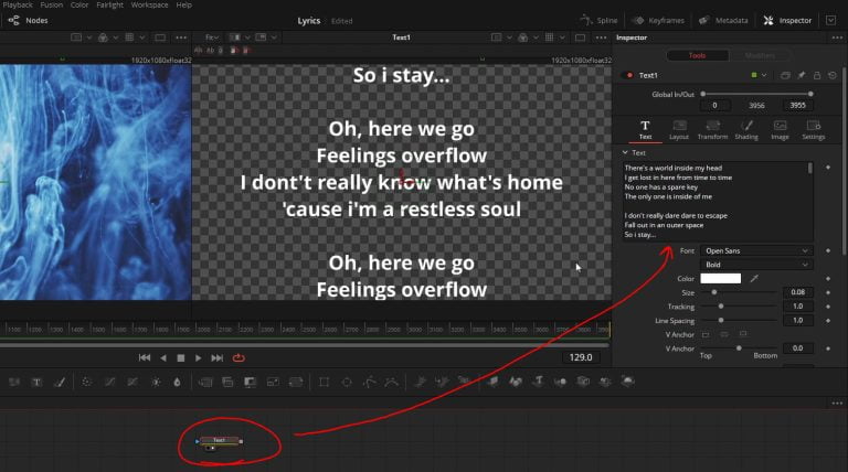 Making Lyric Video With DaVinci Resolve - JayAreTV