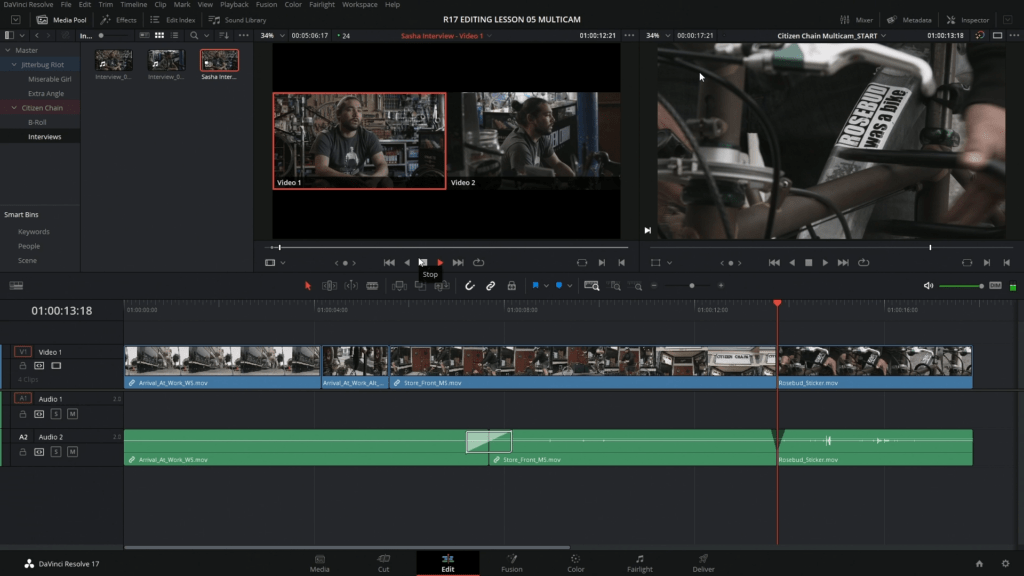 DaVinci Resolve Editing Course Online Training - JayAreTV