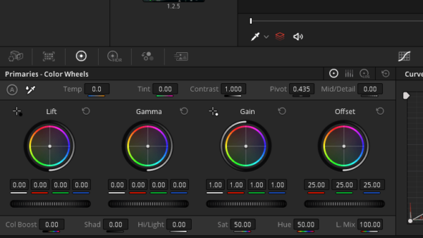 Difference between the 3 types of color wheels in DaVinci Resolve 18 ...