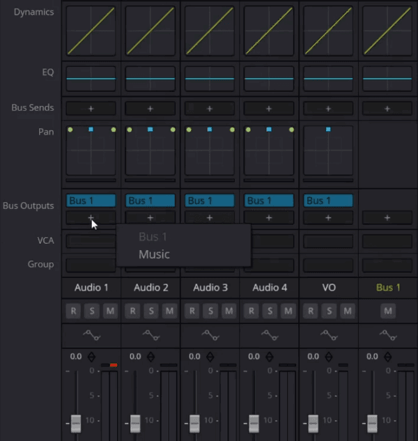 DaVinci Resolve Fairlight Bussing - JayAreTV